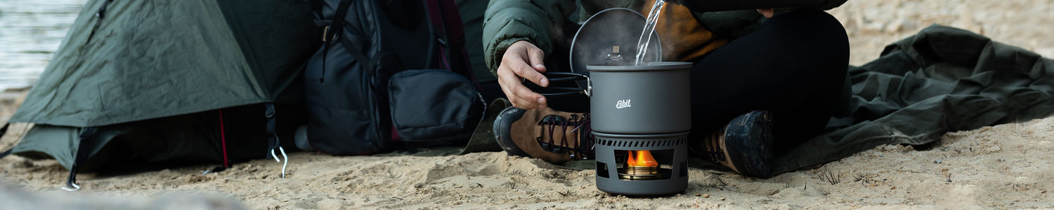 Esbit cooksets with alcohol burner · Discover more now